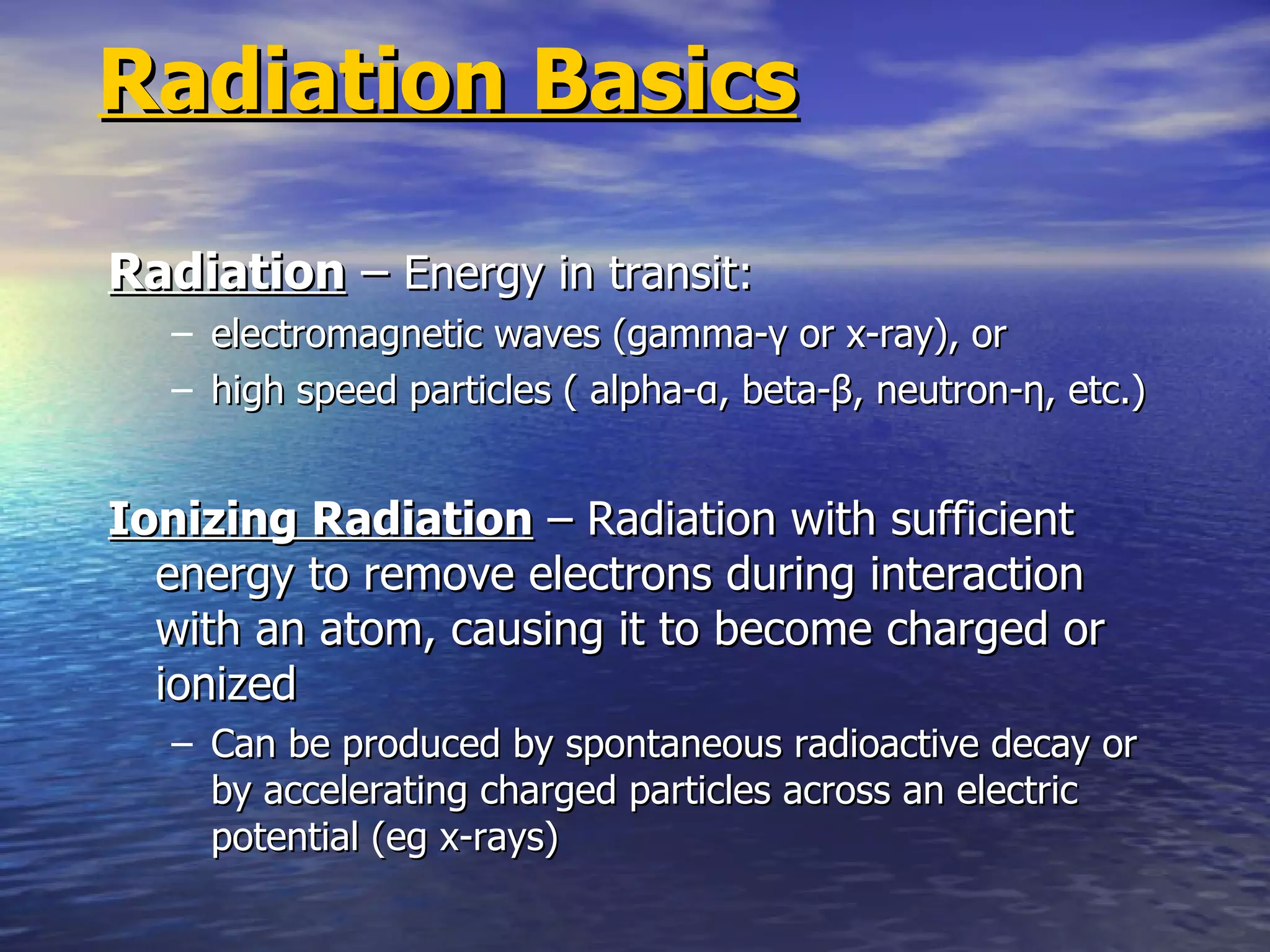 Health Effects Of Radiation Exposure | PPT