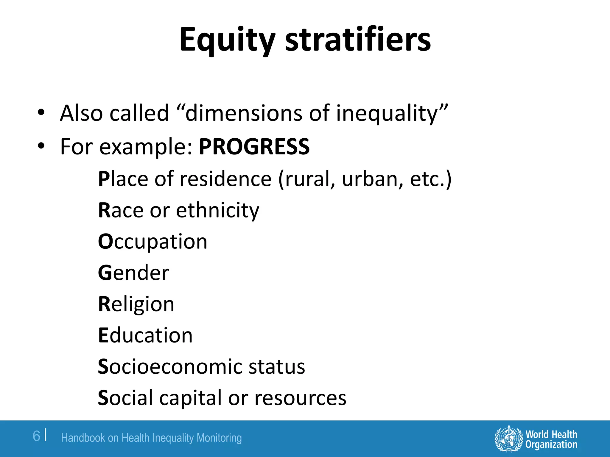 health-equity-handbook-2-healthindicatorsequitystratifiers.ppt