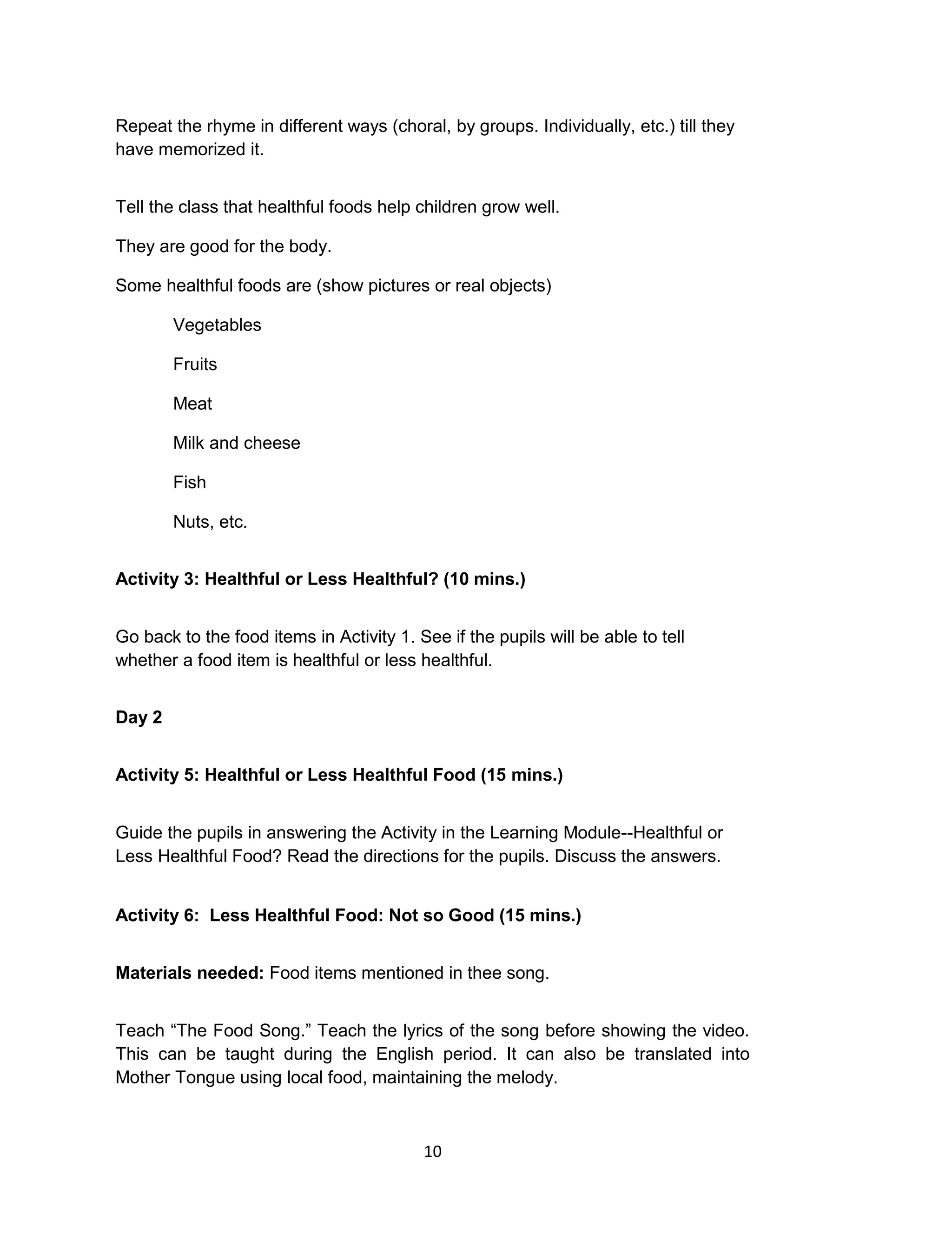 Health gr-1-teachers-guide-q12 | PDF