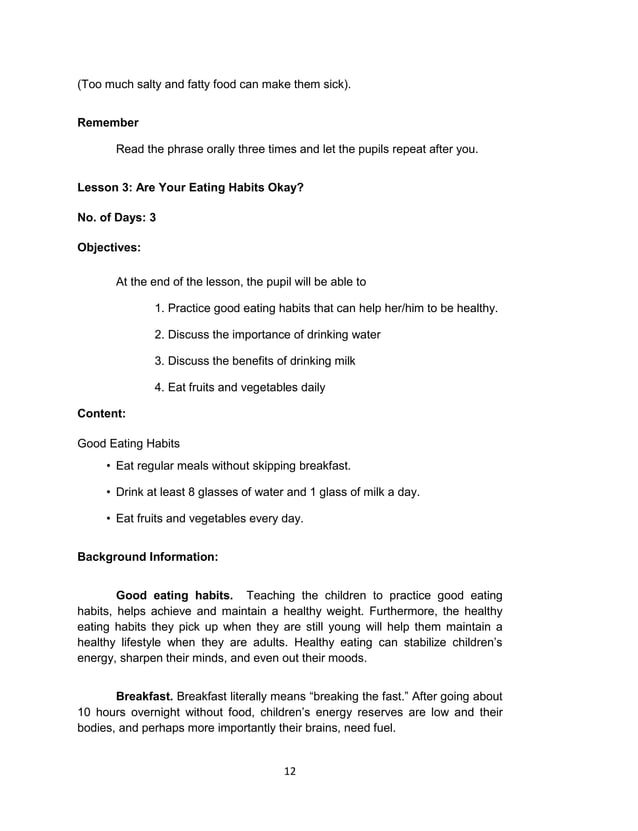 Health gr-1-teachers-guide-q12 | PDF