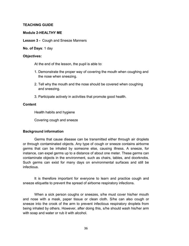 Health gr-1-teachers-guide-q12 | PDF