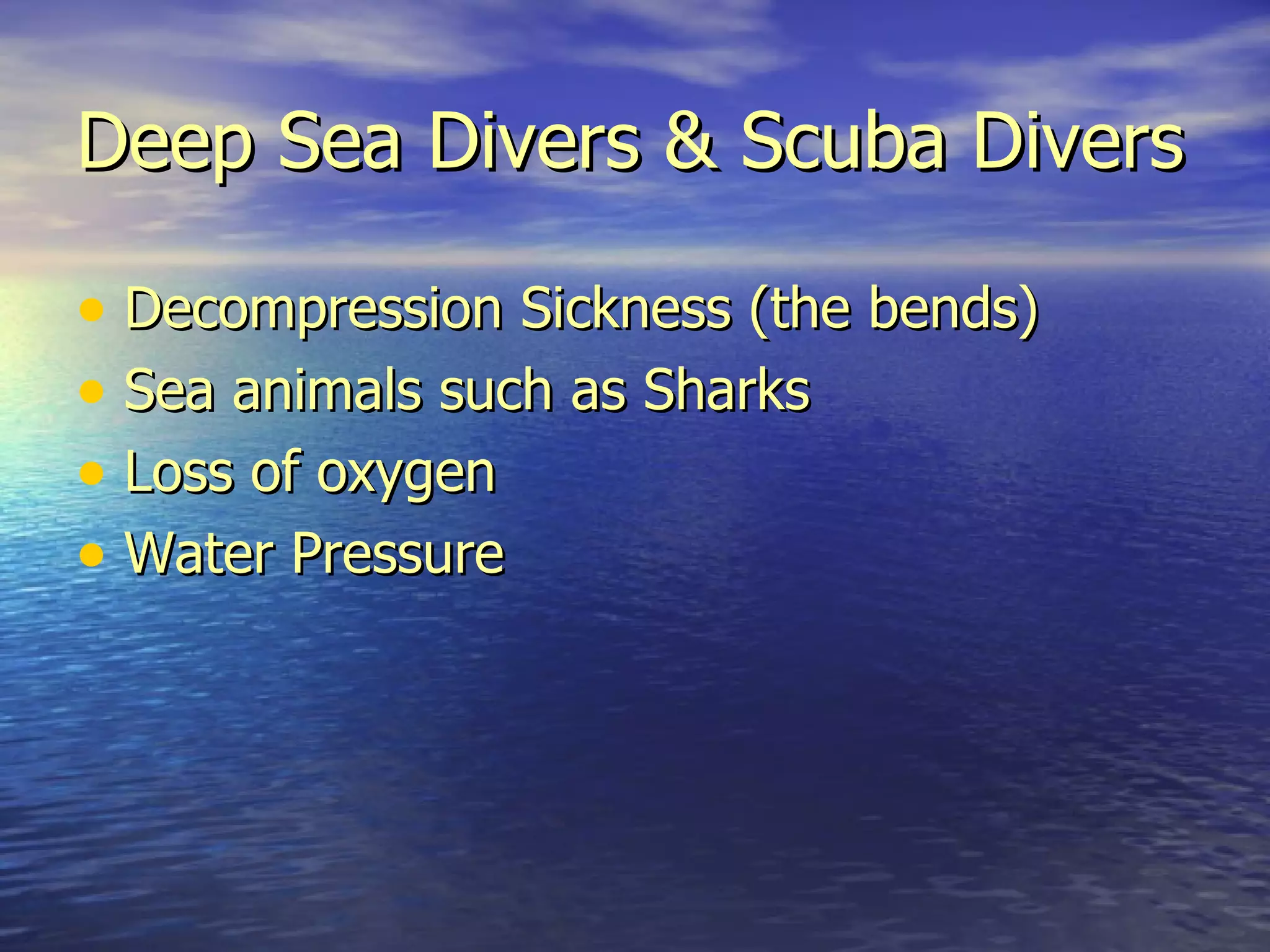 Health Hazards In The Ocean | PPT