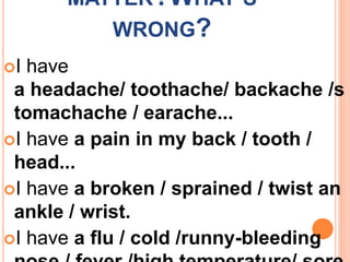 health-ilnesses-picture-description-exercises_39692.pptx