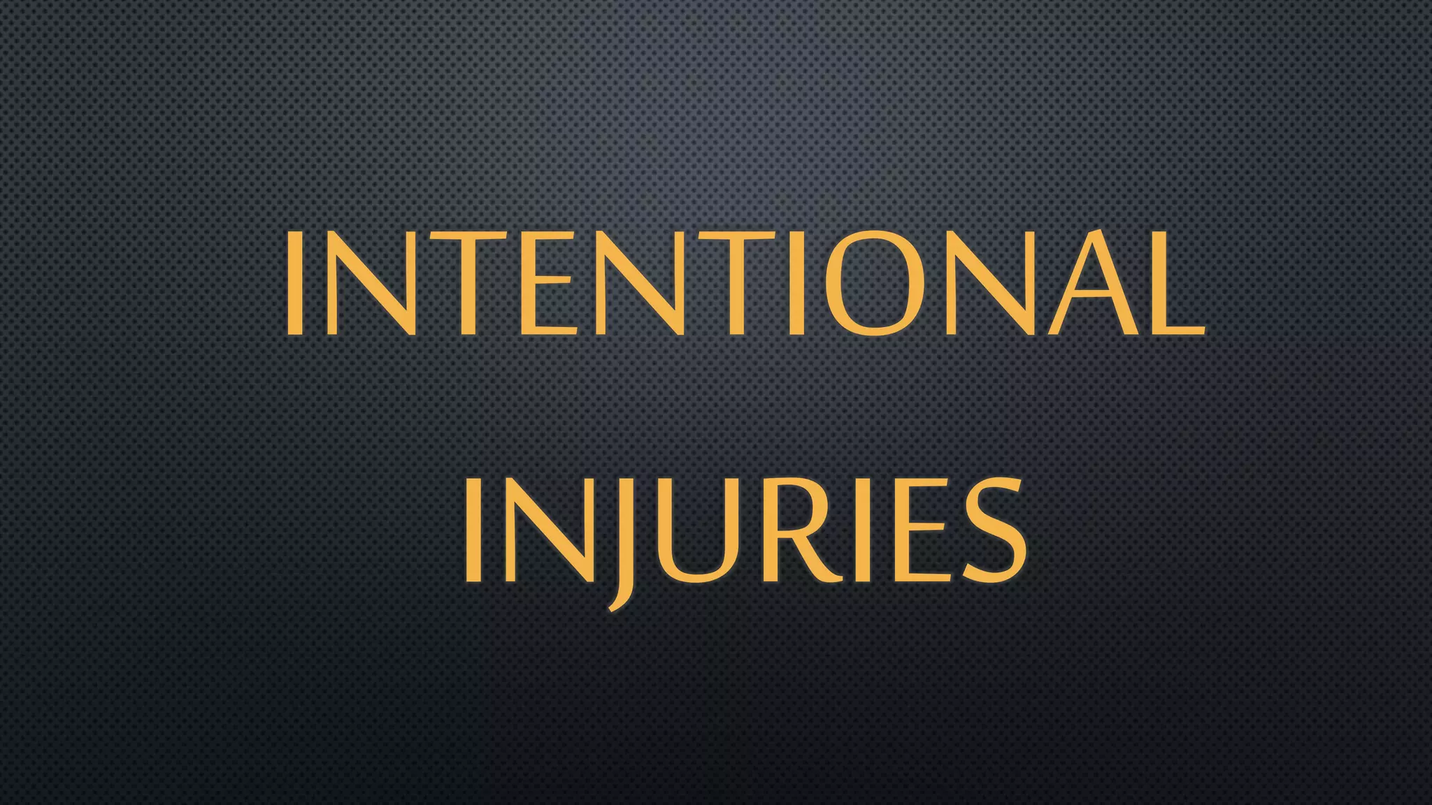 Grade 9 Health Module: Intentional And Unintentional Injuries – PGMQ