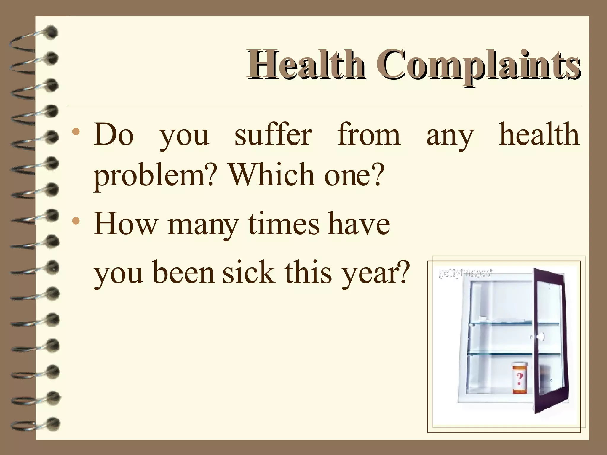 Health Issues | PPT