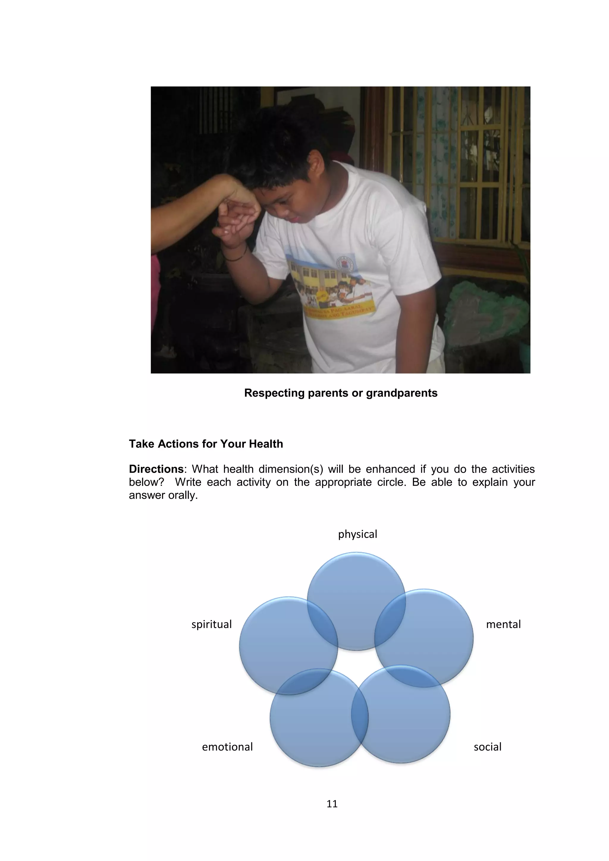 grade 7 health module | PDF