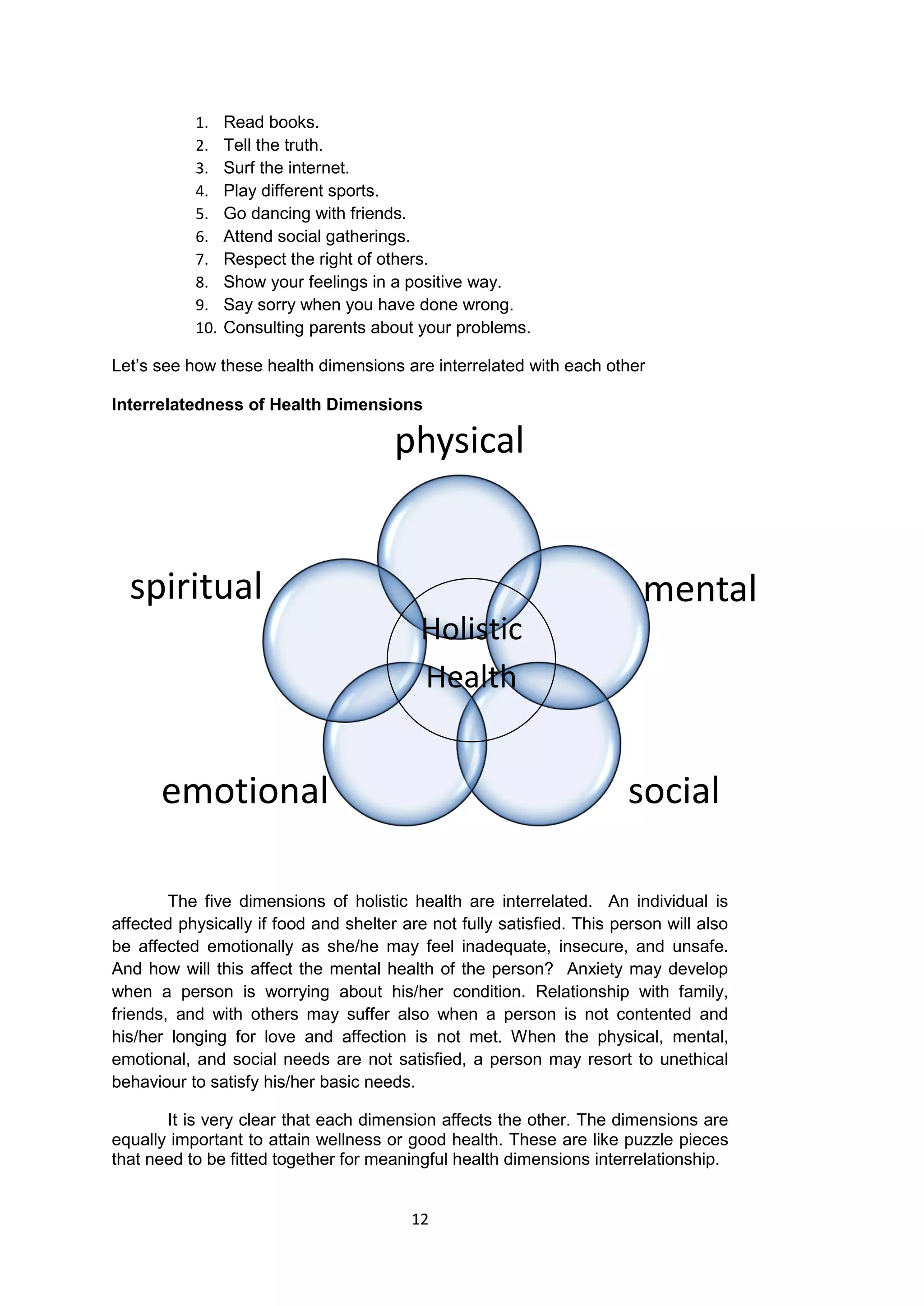 grade 7 health module | PDF