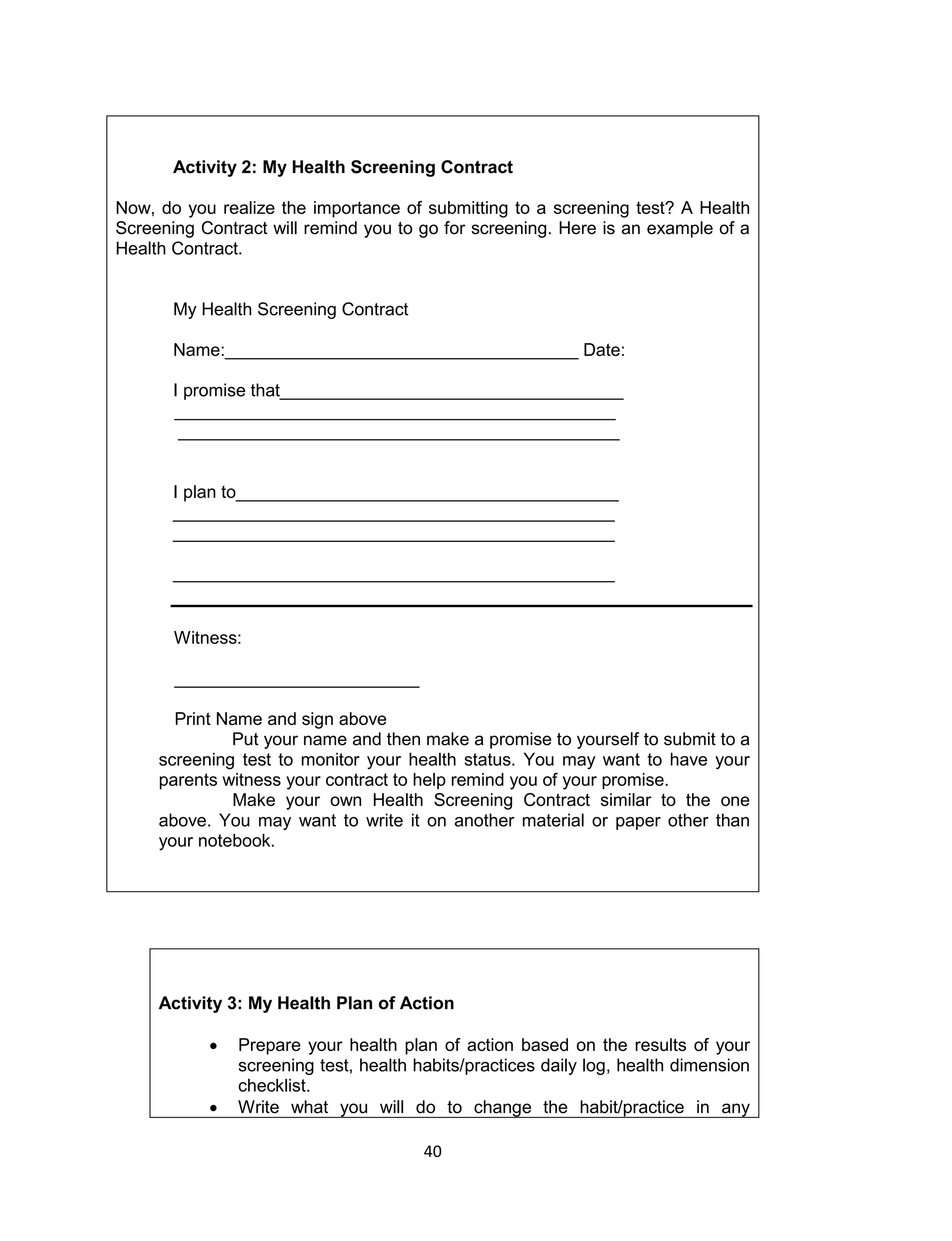 grade 7 health module | PDF