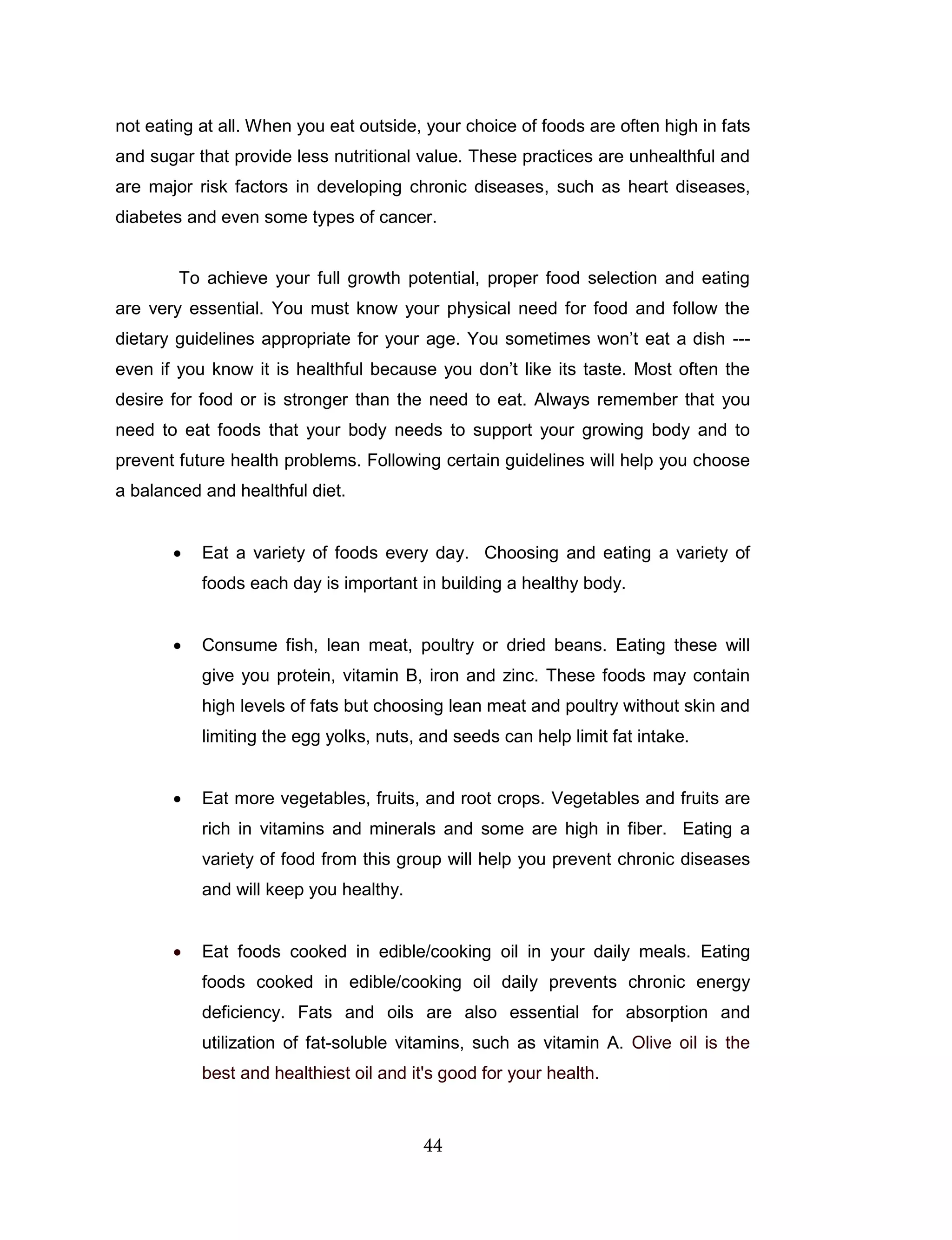 grade 7 health module | PDF