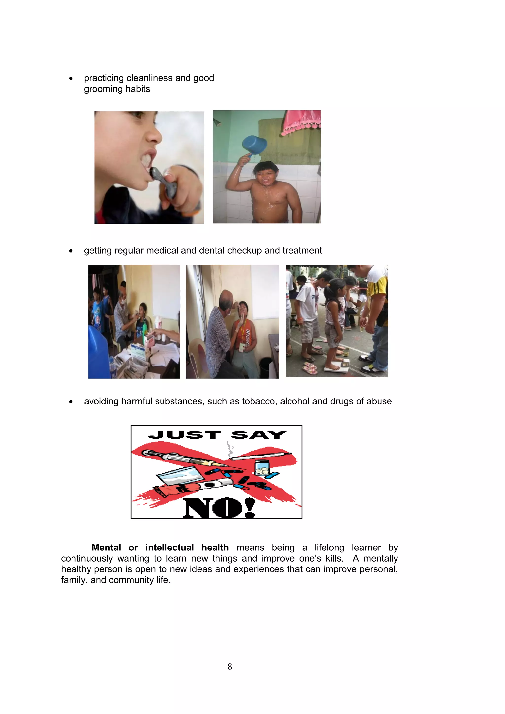 grade 7 health module | PDF