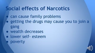 Narcotics | PPTX