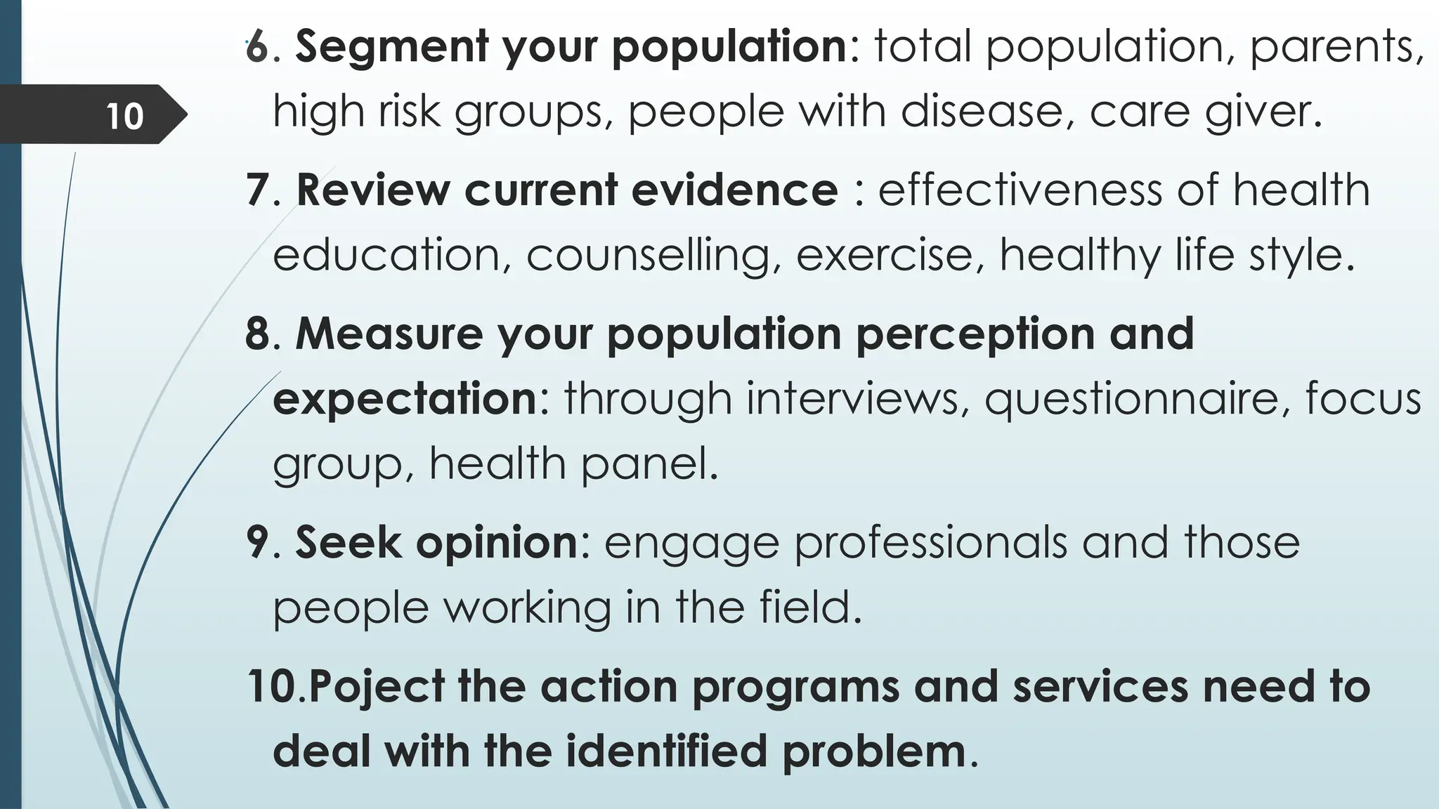 Health-Need-Assessment in community diagnosis process | PPTX