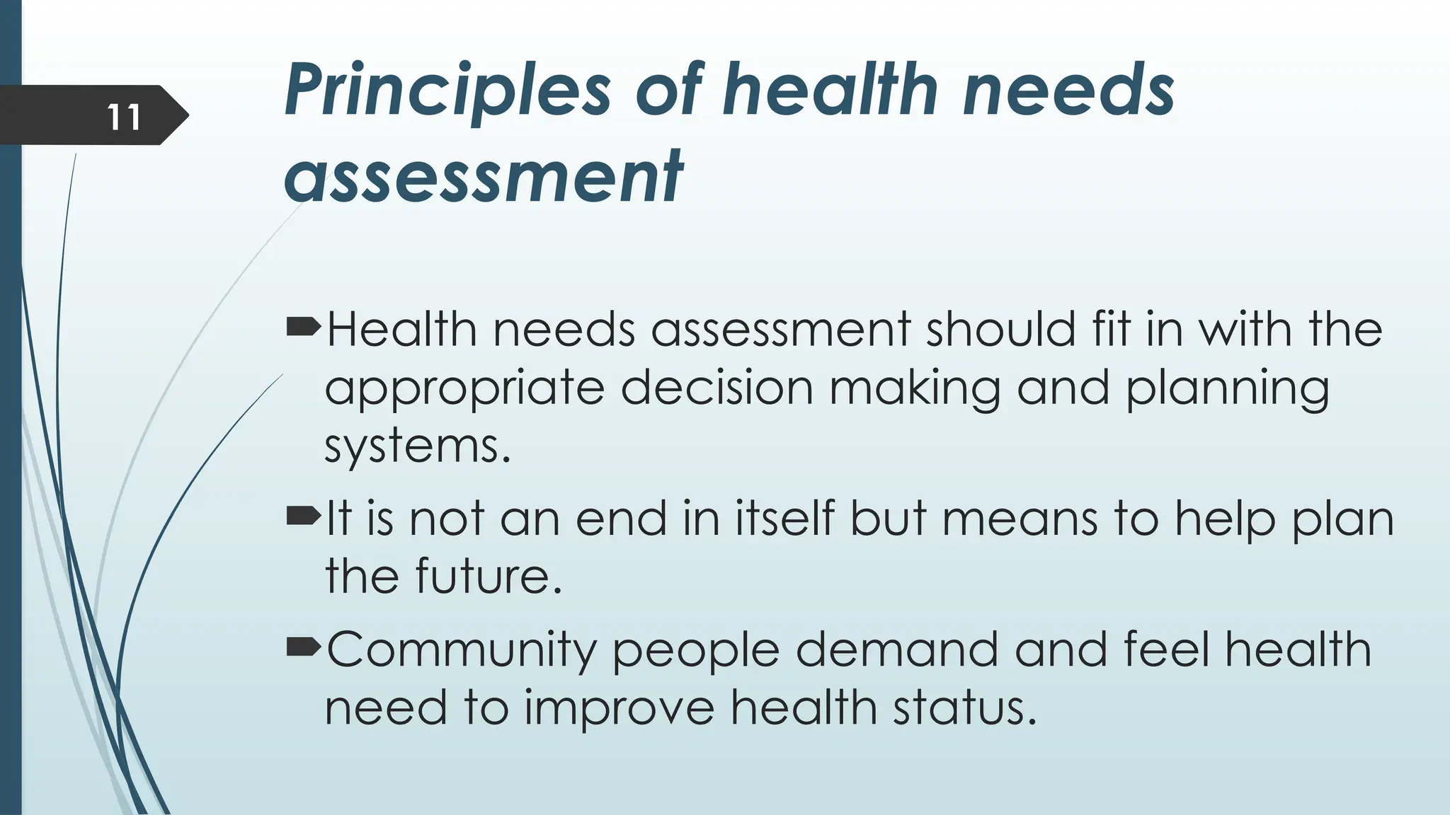 Health-Need-Assessment in community diagnosis process | PPTX