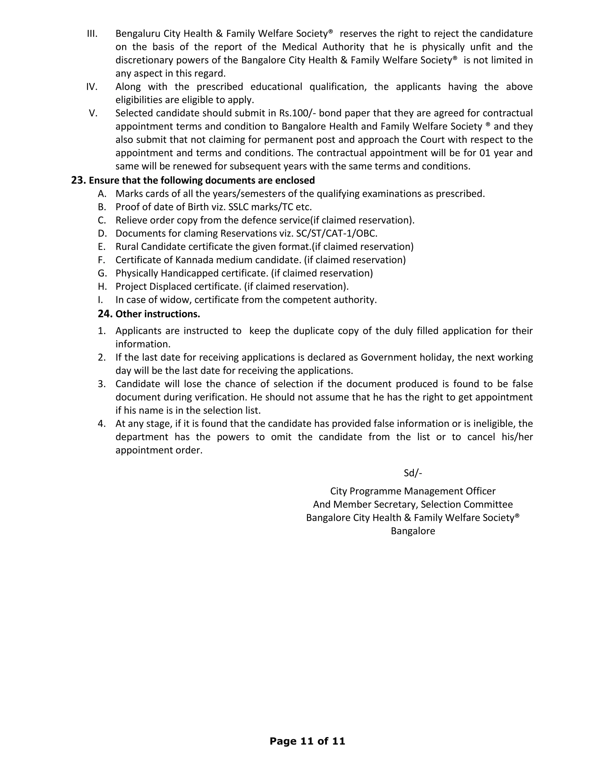 BBMP notification 2015 | PDF