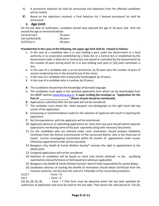 BBMP notification 2015 | PDF