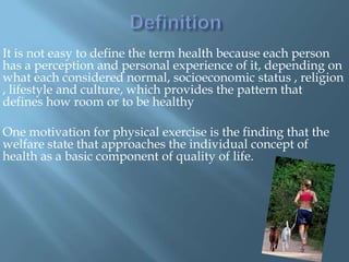 Health-physical activity | PPTX | Fitness and Exercise | Healthy Living