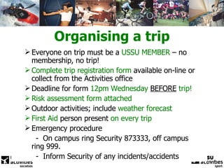 Trips, health and safety | PPT