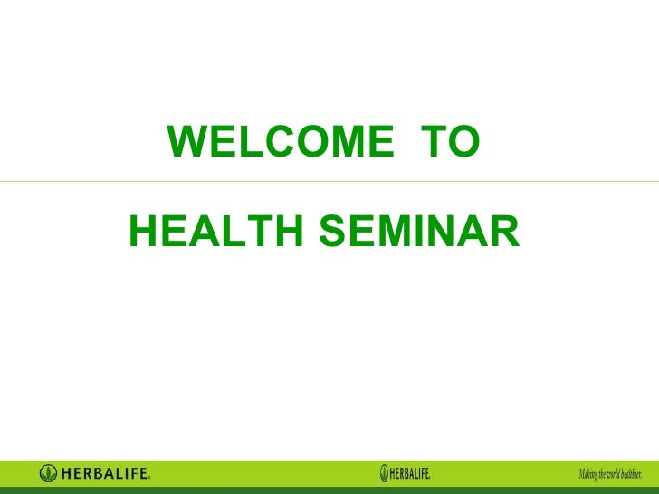 Health seminar-final
