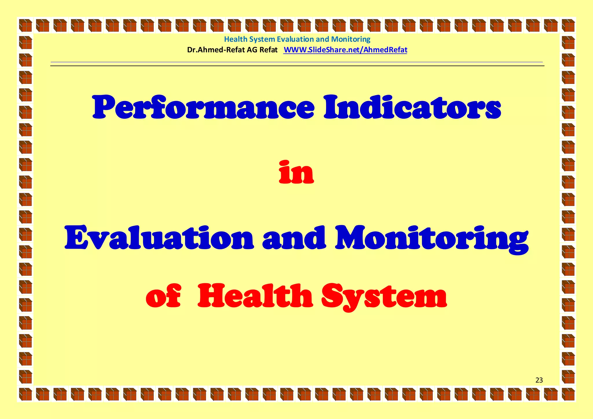 Health system-evaluation-and-monitoring | PDF