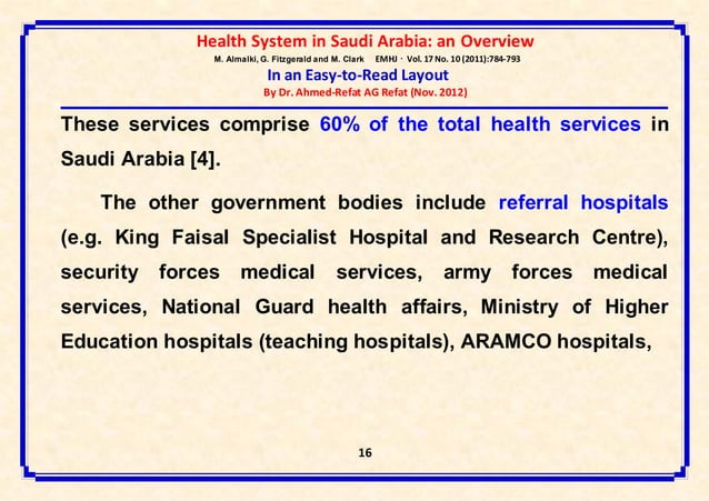 Health system-saudi-arabia-in-an-easy-to-read-layout | PDF