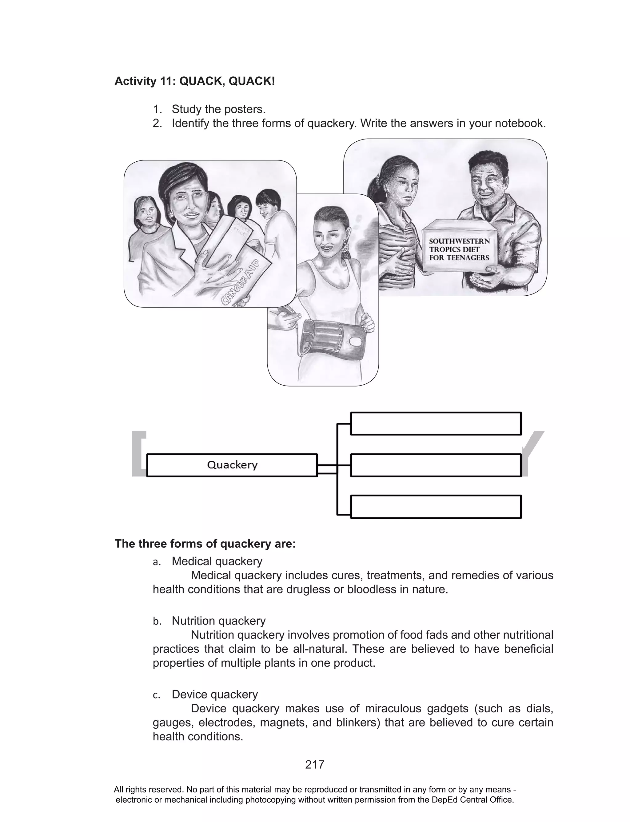 Grade 10 Health - Learning Material {Unit 1: Consumer Health} | PDF