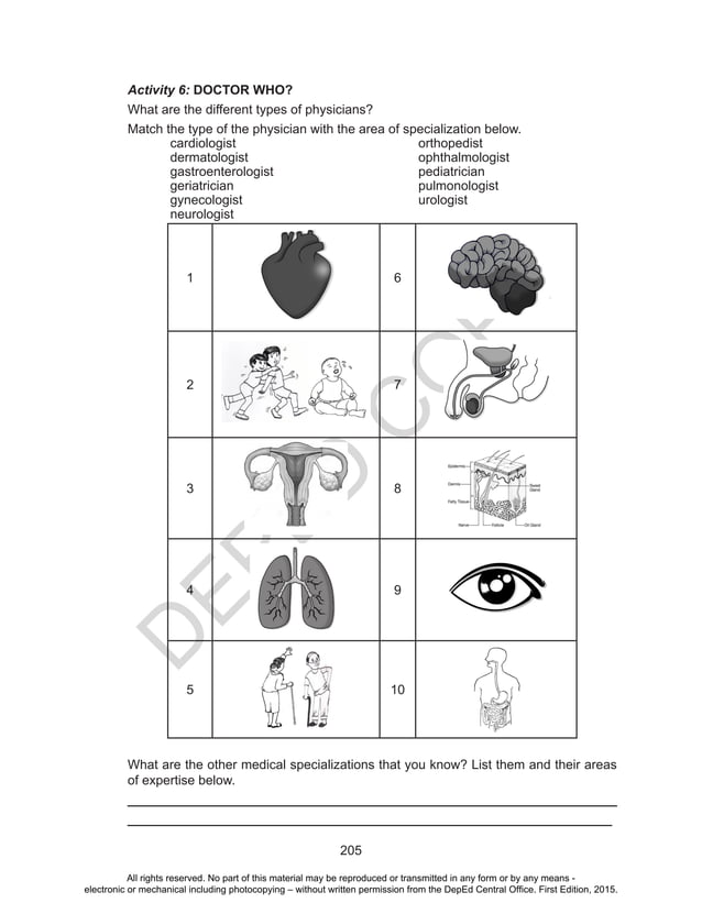 Grade 10 Health Unit 1 | PDF | Education