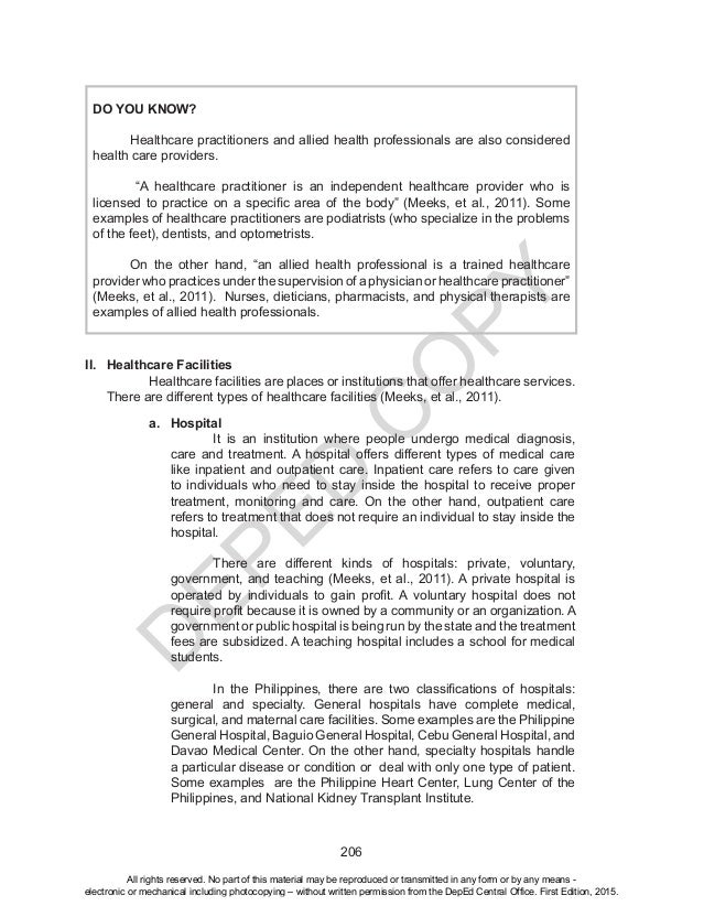 Grade 10 Health Unit 1