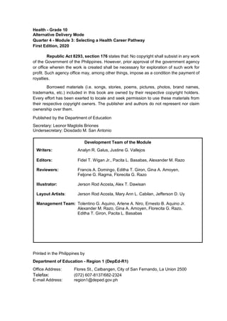 Health10_Q4_Mod3_SelectingAHealthCareerPathway.pdf