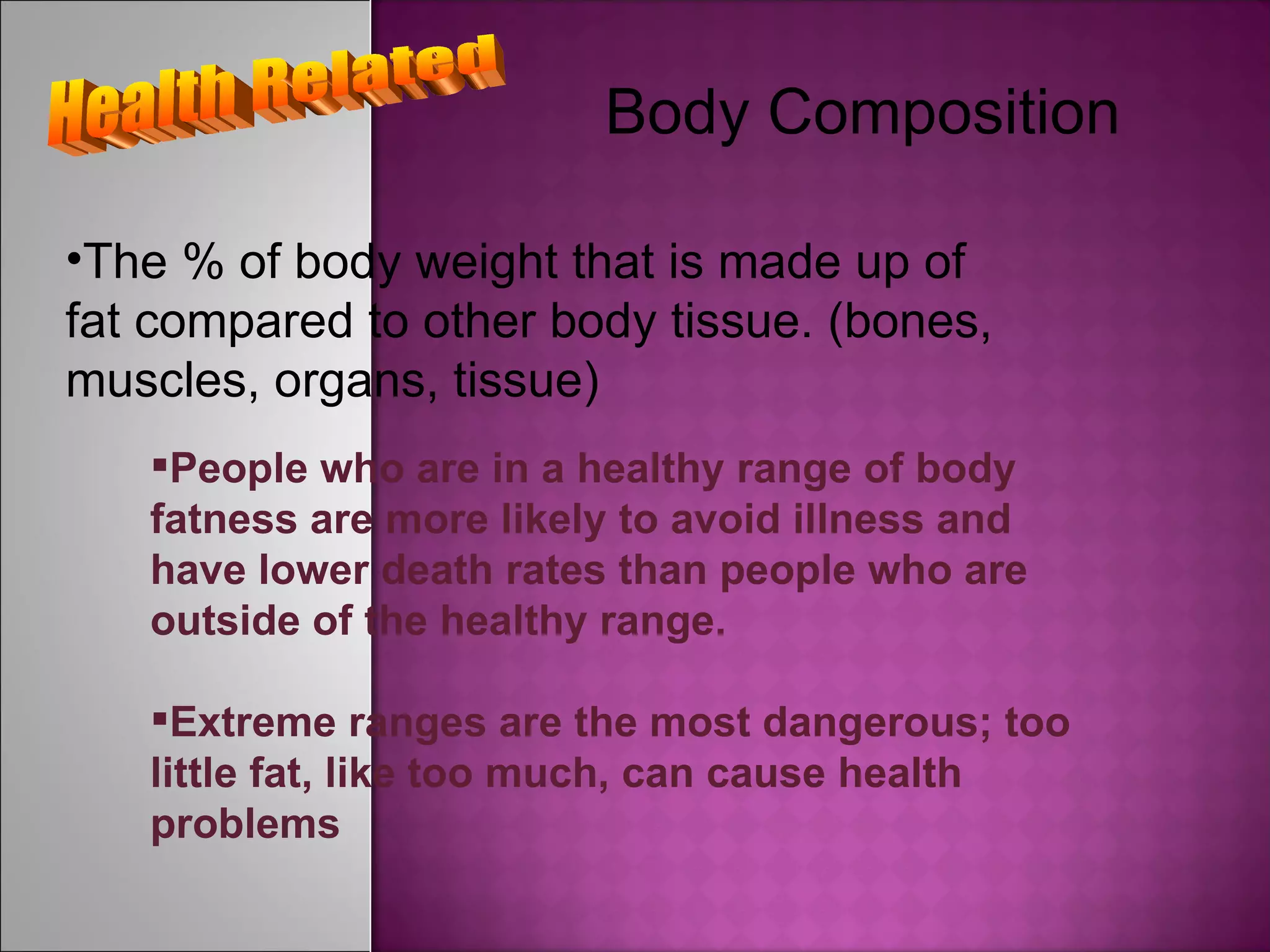 Health Related & Skills Related | PPT