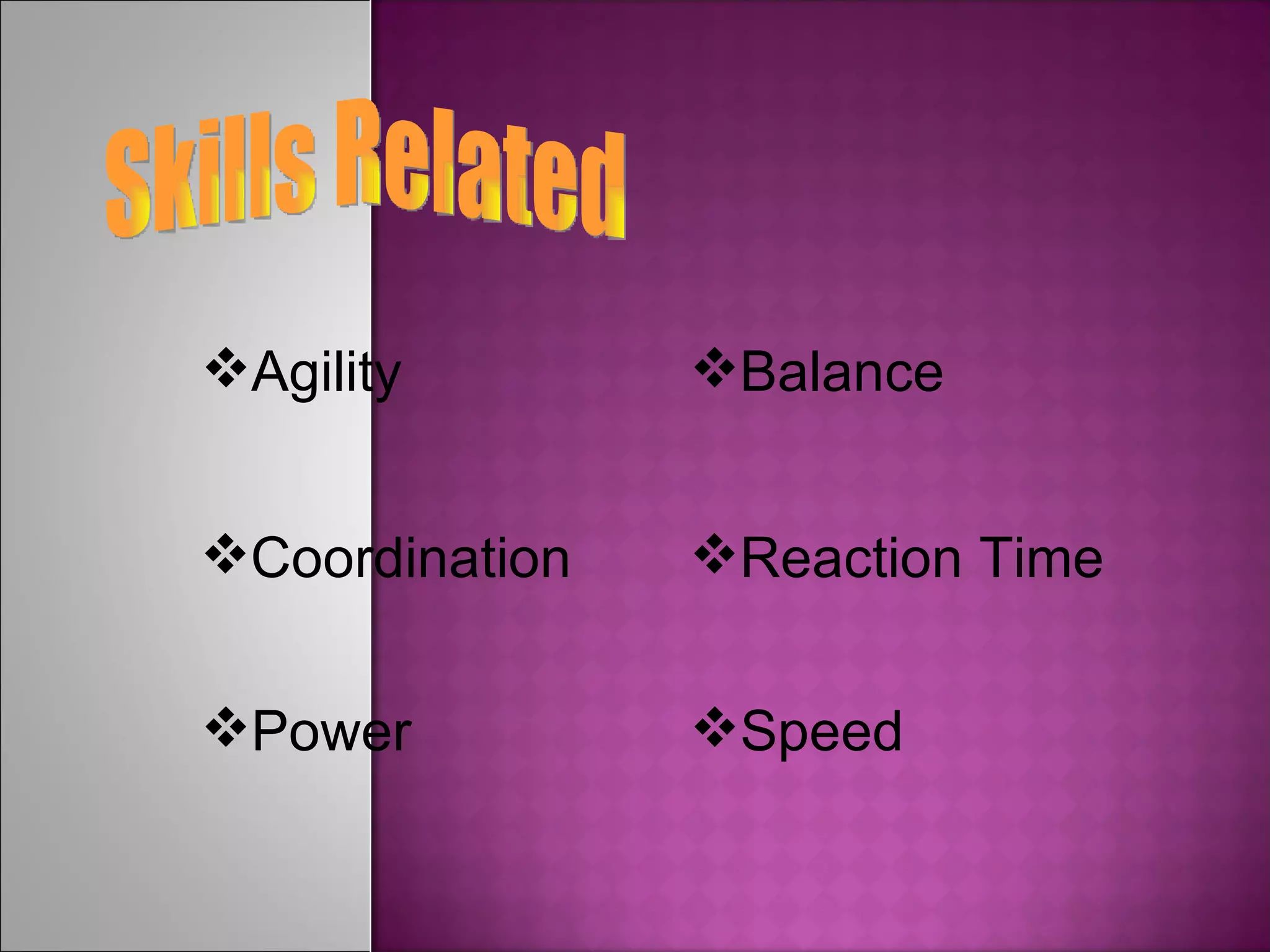 Health Related & Skills Related | PPT