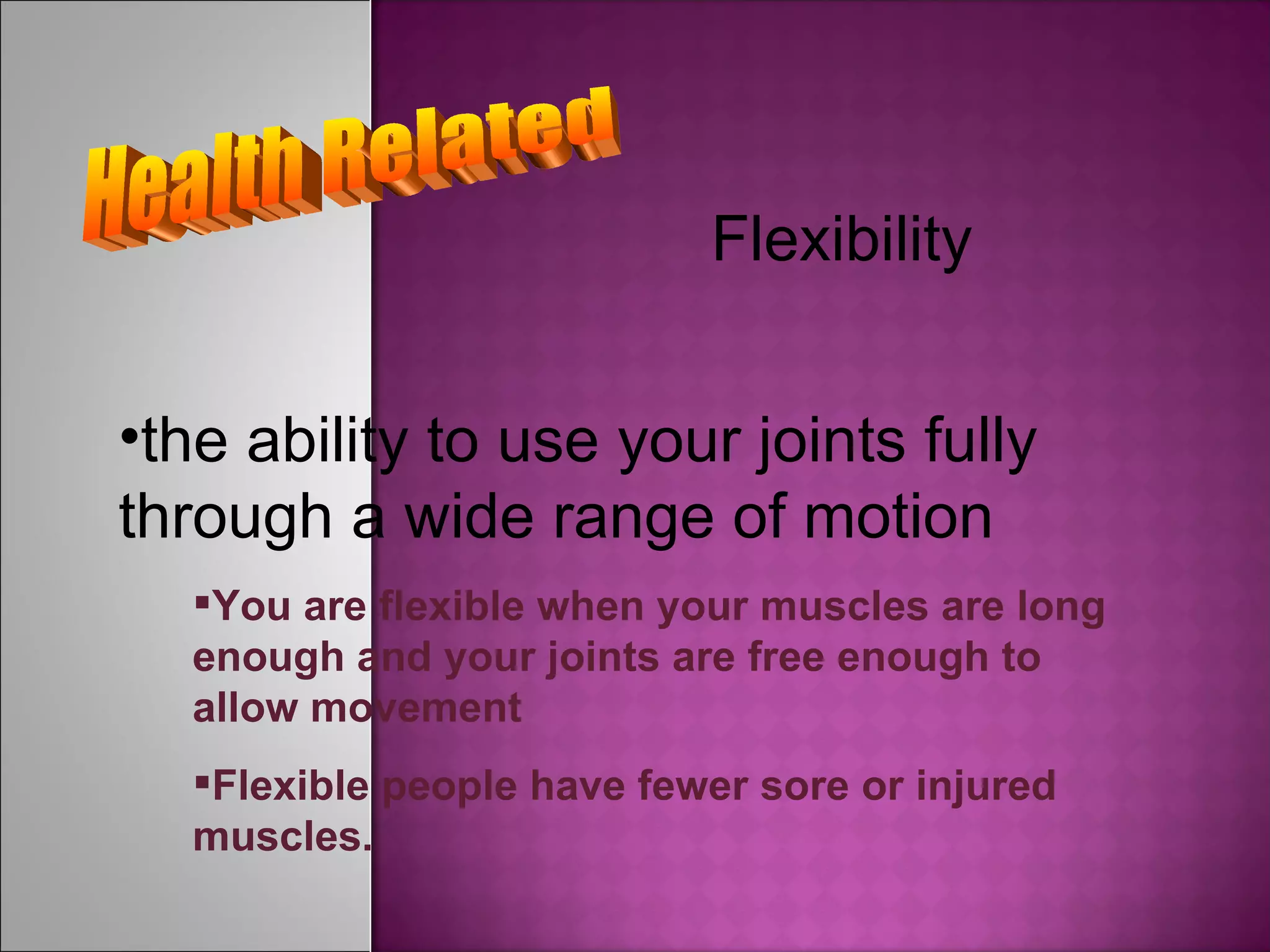Health Related & Skills Related | PPT