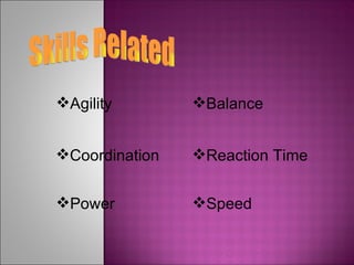 Health Related & Skills Related | PPT