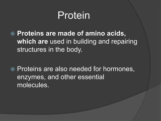 Health education about nutrition | PPTX