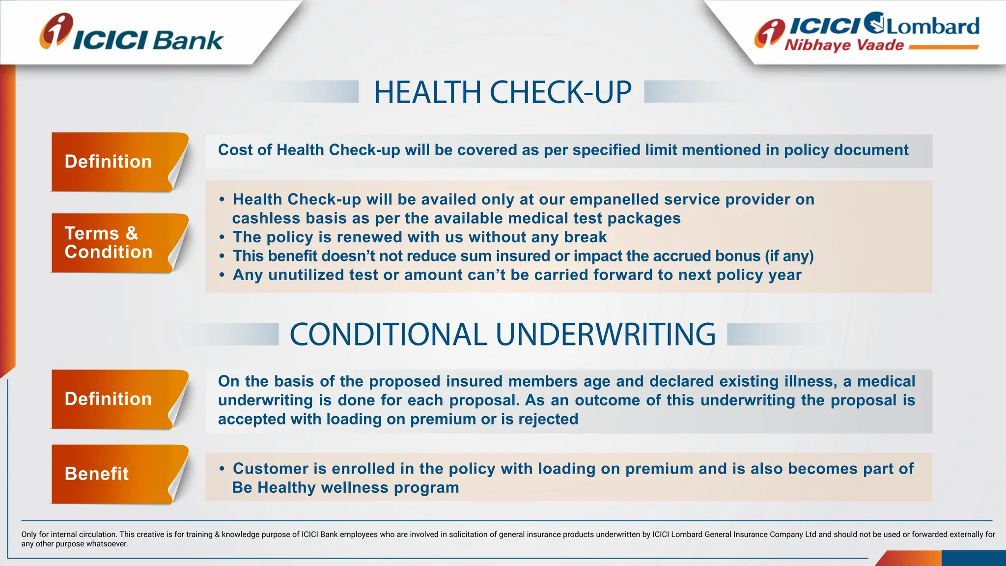 ICICI Lombard Health 360 Policy details. | PDF