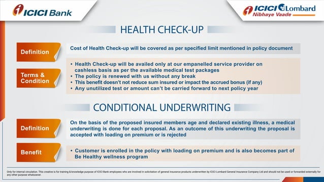 ICICI Lombard Health 360 Policy details. | PDF | Health Insurance ...