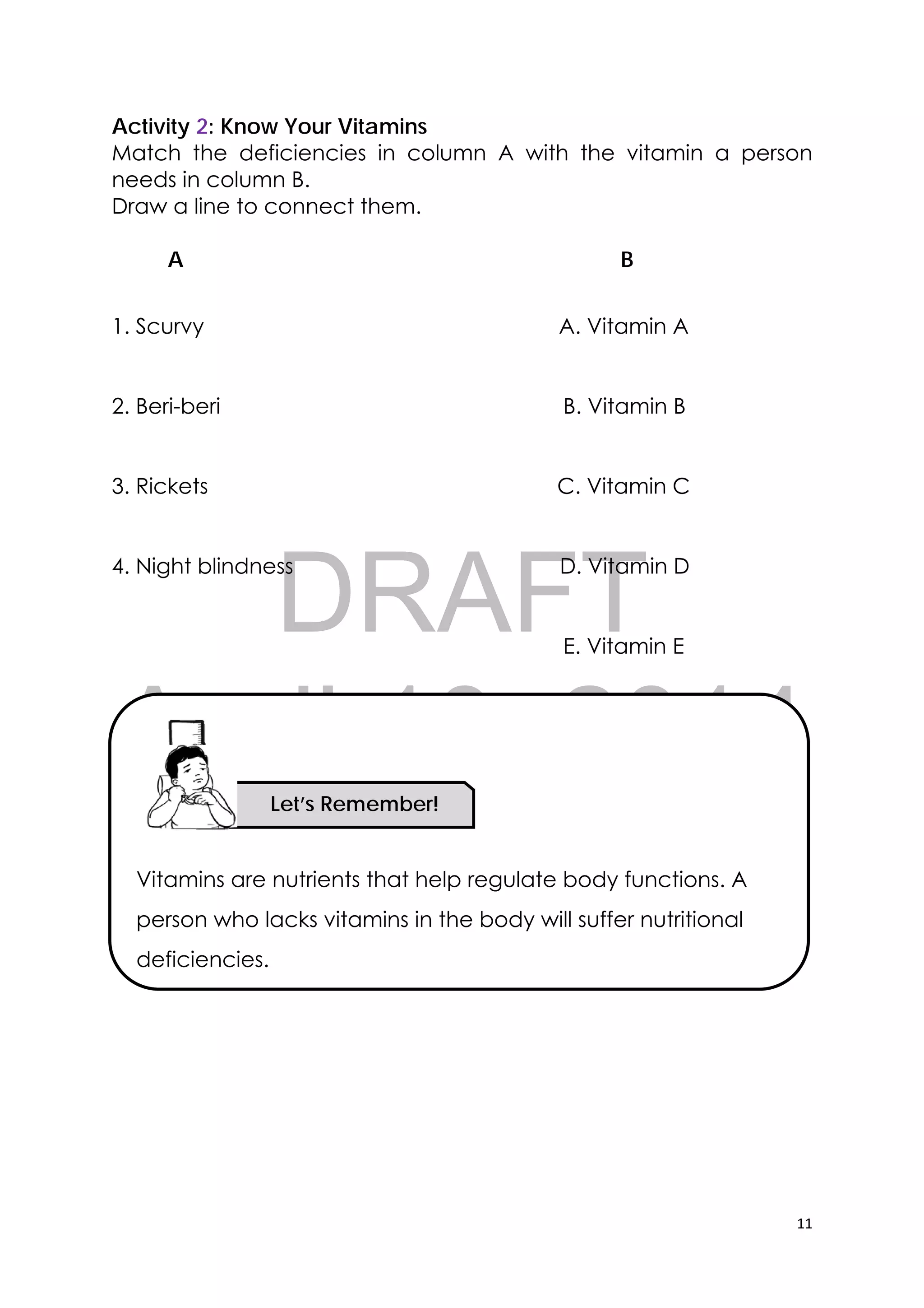 Grade 3 Health Learners Module | PDF