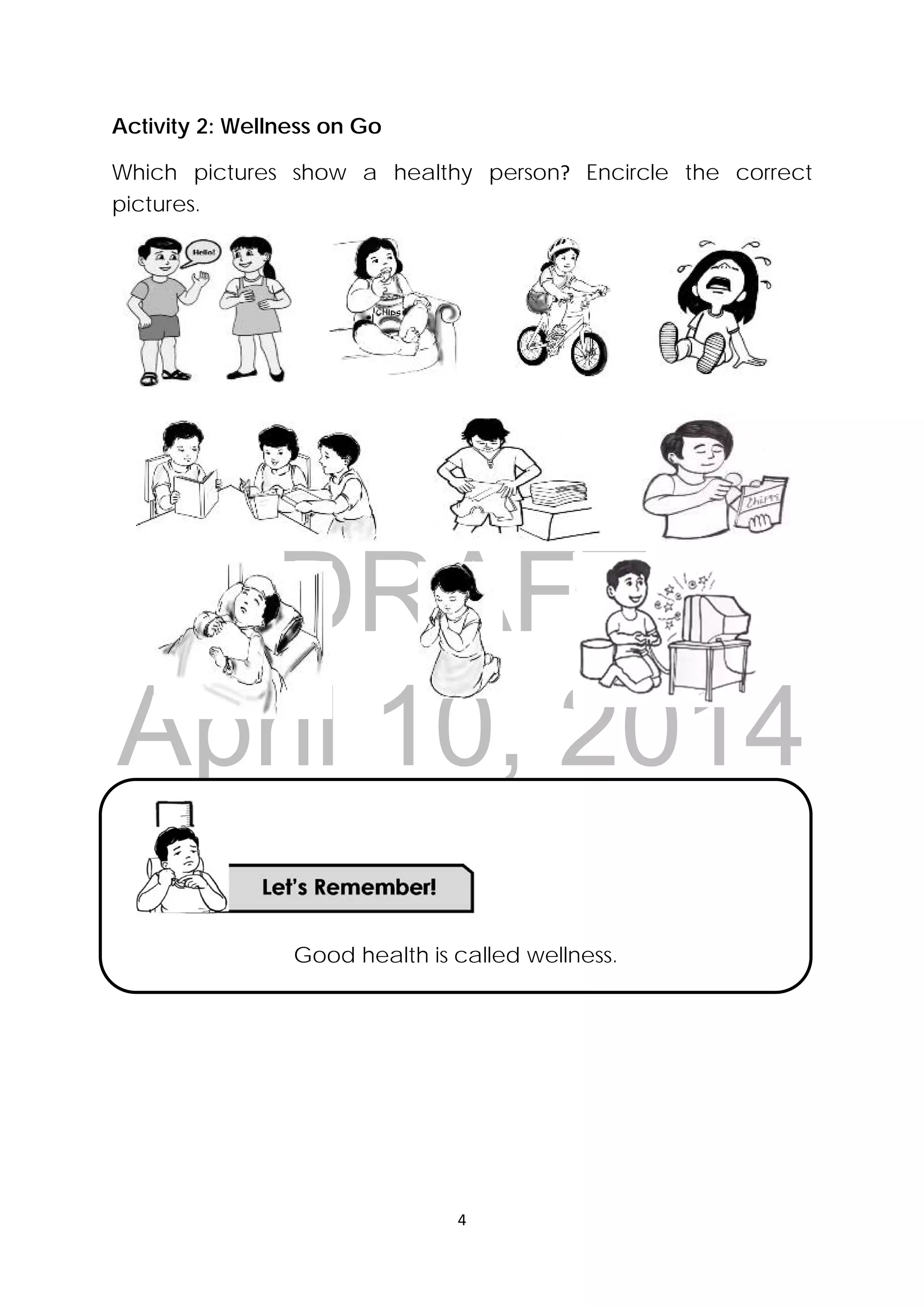 Grade 3 Health Learners Module | PDF
