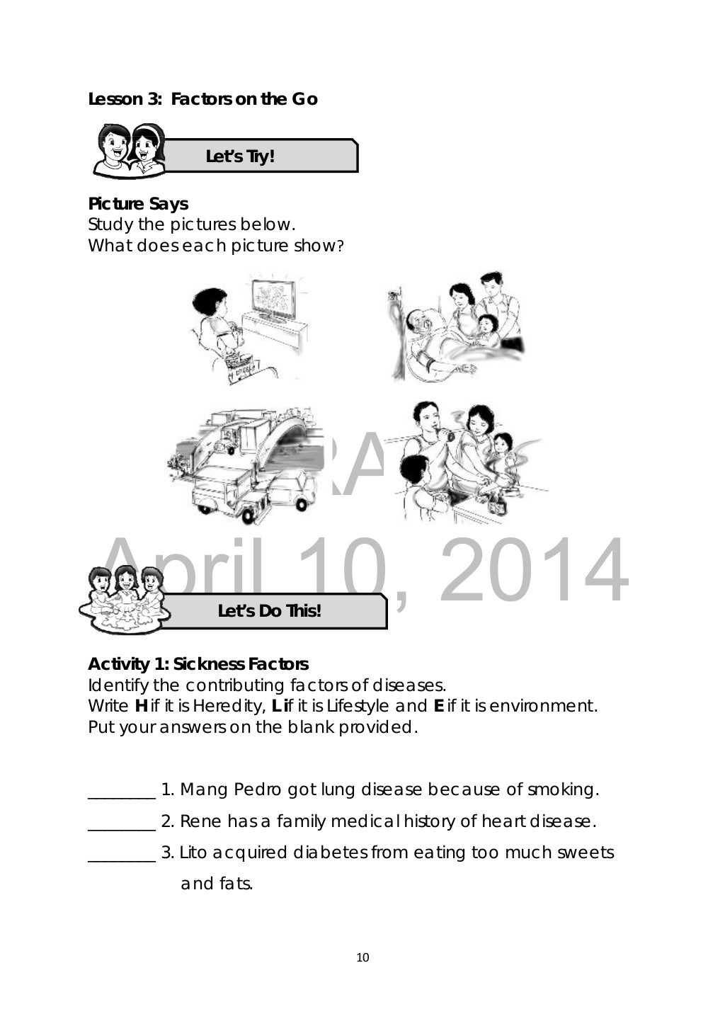 Grade 3 Health Learners Module