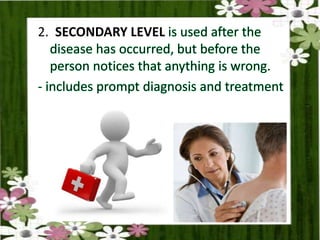 Disease Prevention and Control | PPTX