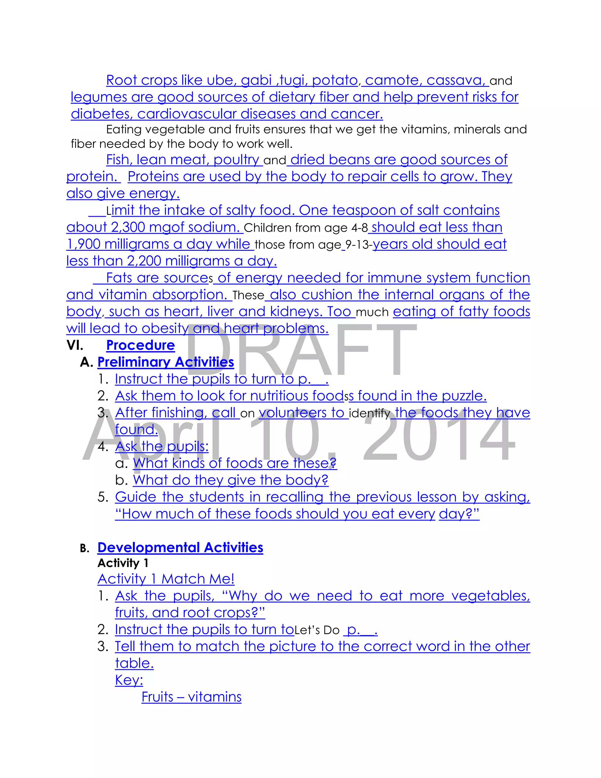 Grade 3 Health Teachers Guide | PDF