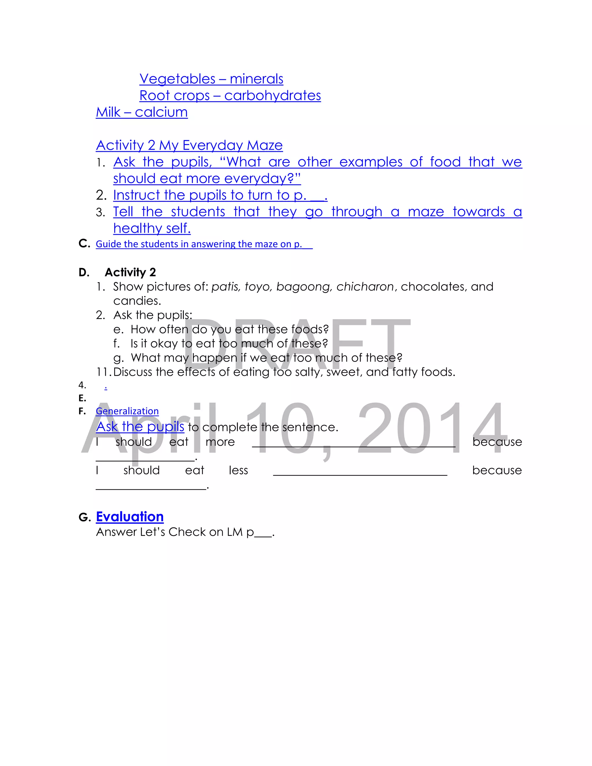 Grade 3 Health Teachers Guide | PDF