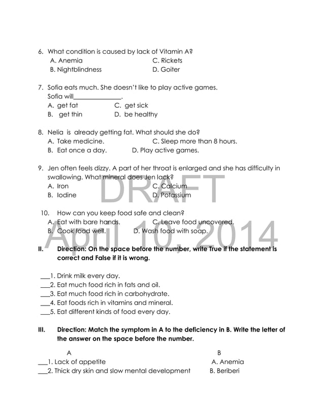 Grade 3 Health Teachers Guide | PDF