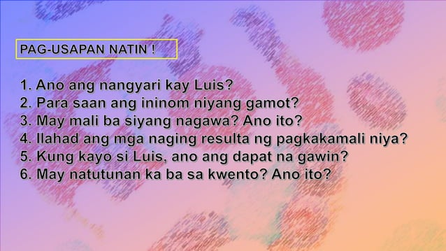 Health 4- Wastong Paraan ng Pag-inum ng Gamot.pptx