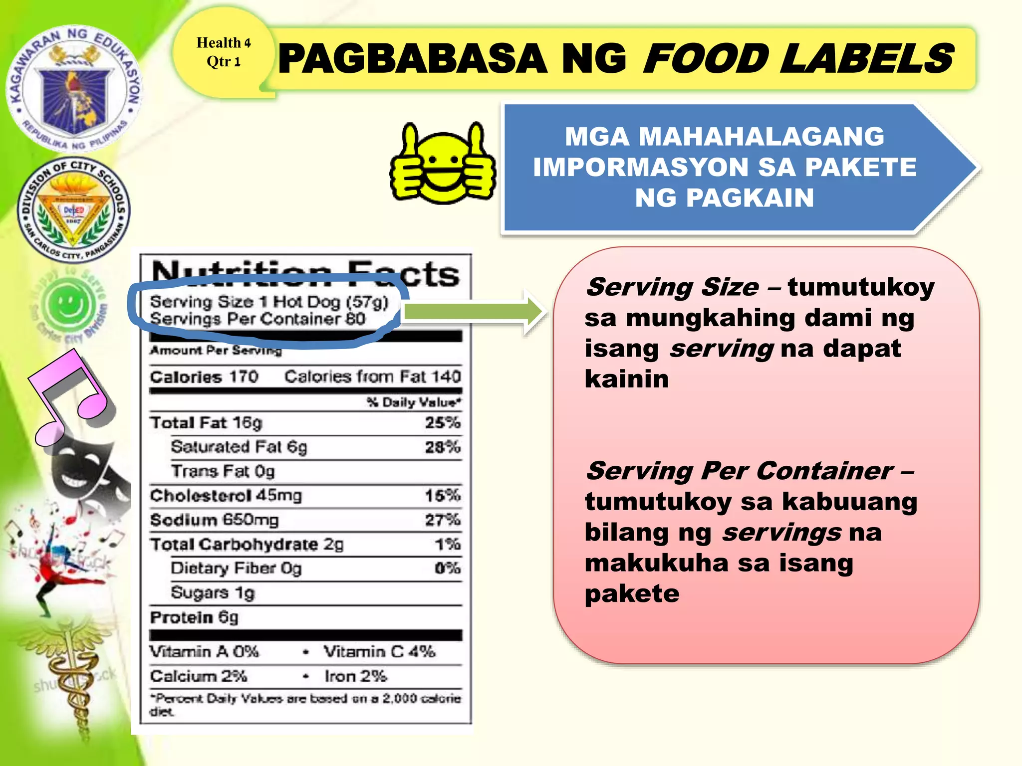 Health Grade 4 1st Quarter Aralin 1 | PPTX