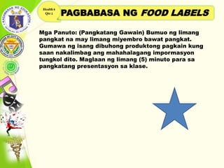 Health Grade 4 1st Quarter Aralin 1 | PPTX