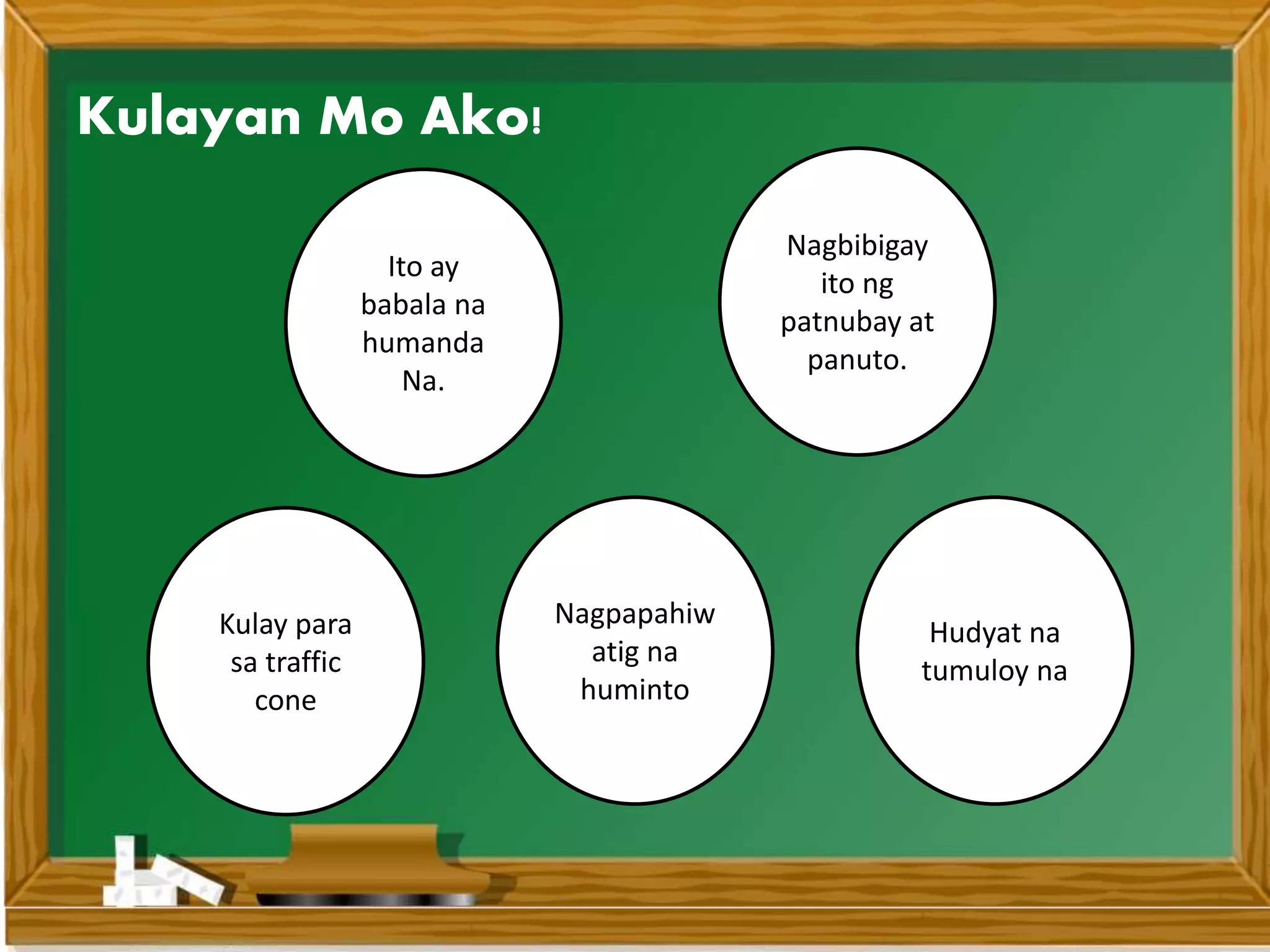 Panatilihing Ligtas sa mga Palatandaan | PPTX