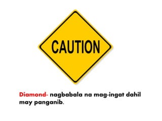 Panatilihing Ligtas sa mga Palatandaan | PPTX