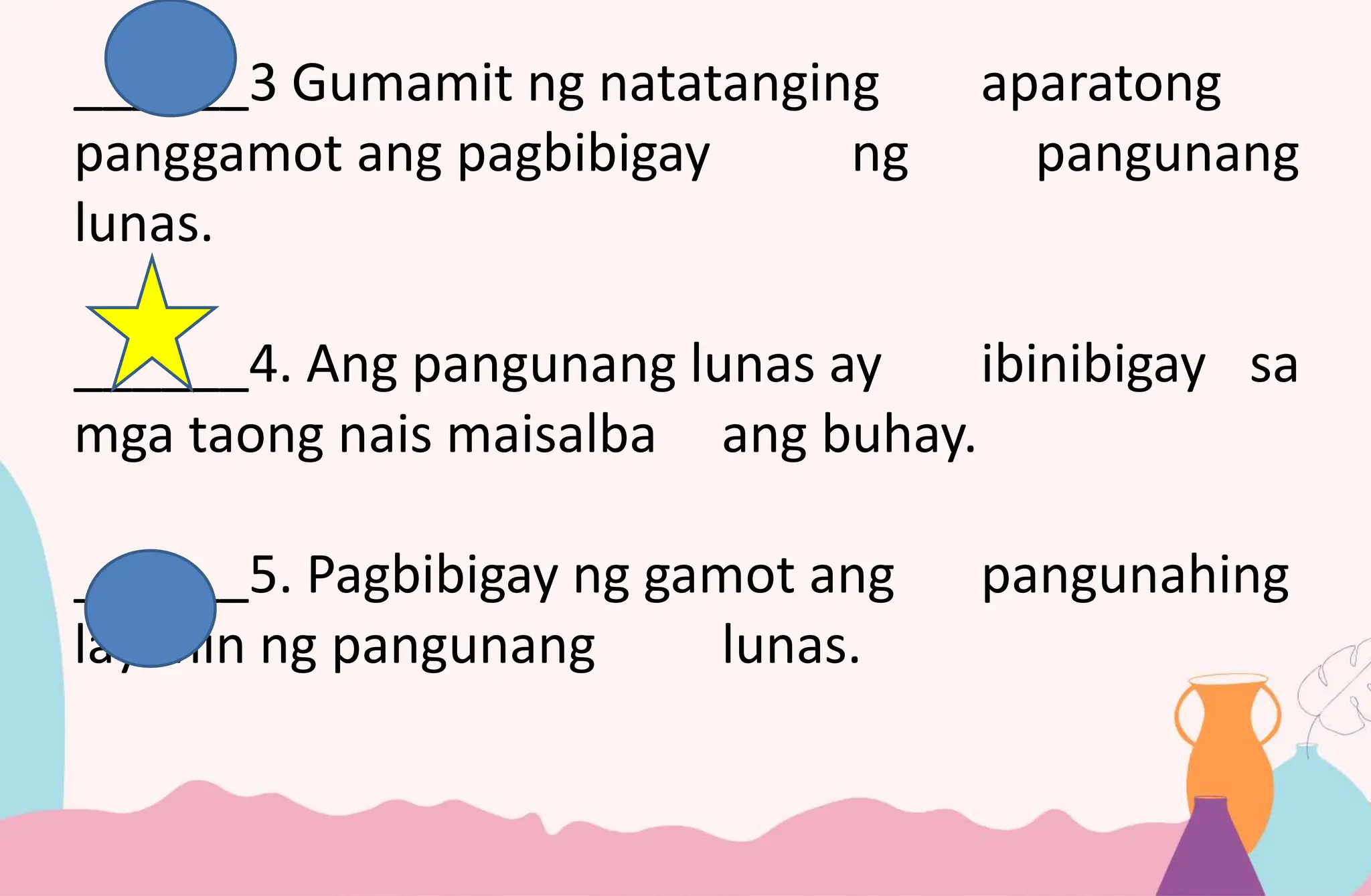 Ikaapat na Markahan - Pangunang Lunas - Health 5 | PPTX