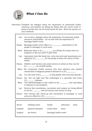 Health6 q1 mod5_identifies-community-health-resources-and-facilities ...