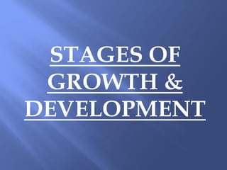 Health 7-1st Quarter Lesson 2 Stages of Growth and Development | PDF